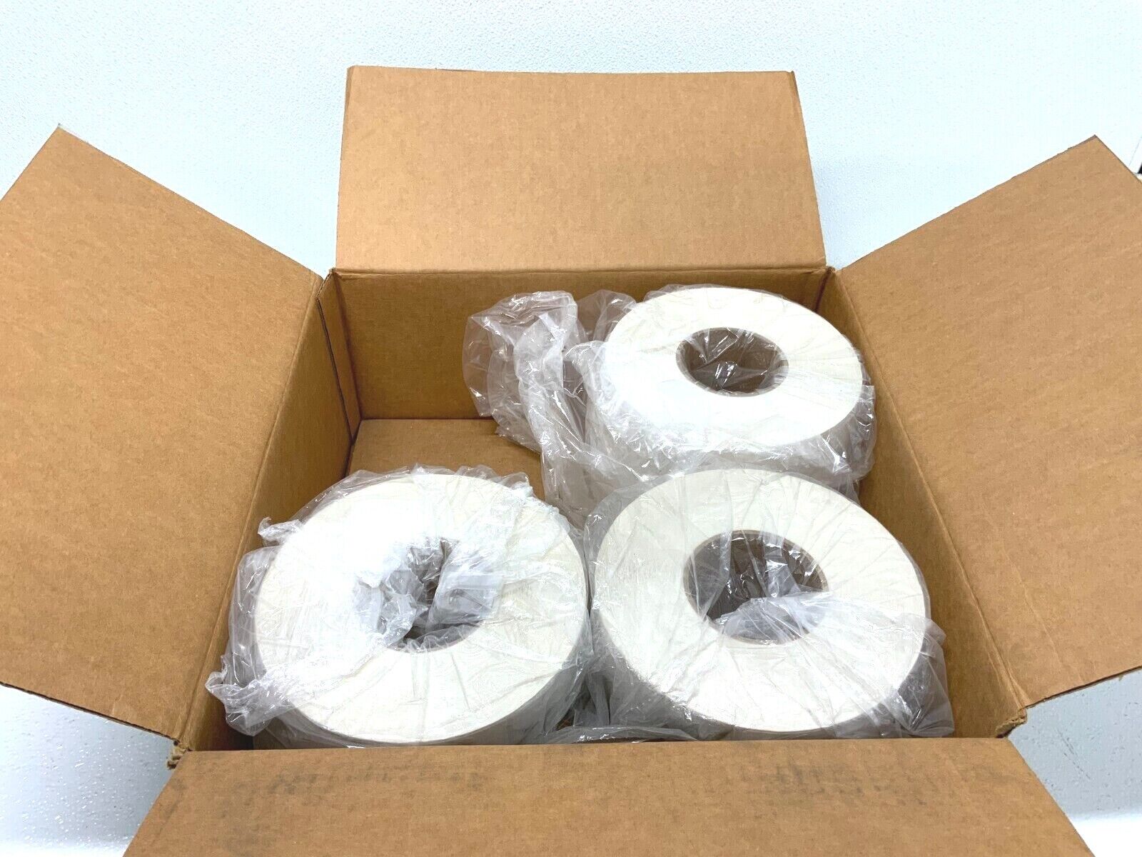ULINE S-5954 Open Case 3 Rolls 6x4 Thermal Transfer Labels Zebra Eltron ...