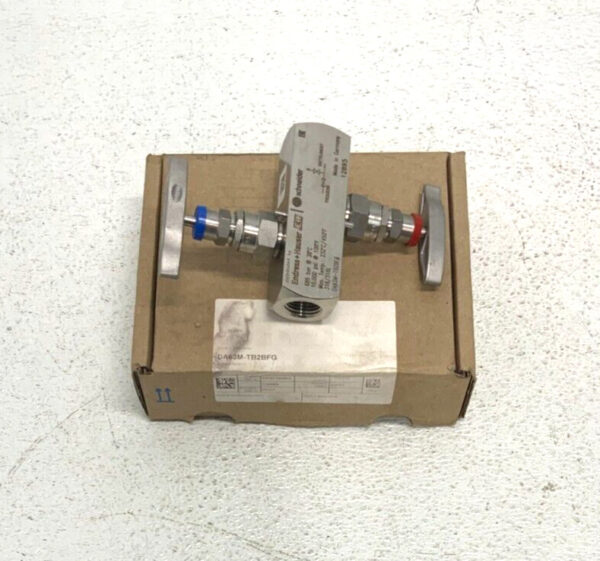 NEW Endress+Hauser Schneider DA63M-TB2BFG DA63M Block & Bleed Valve ...