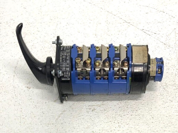 Kraus & Naimer C125 VDE 0660-1/BS 5419 Rotary Cam Switch Screw Terminal ...