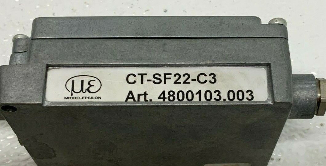 Micro-Epsilon ThermoMETER CT-SF22-C3 Noncontact Infrared Temperature ...