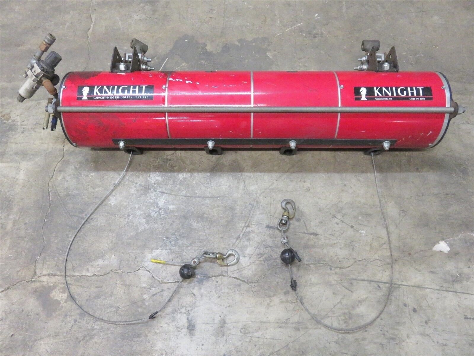 Knight Air Cable Tool Balancer Chain Steel Cable DKBA-350-36 350lbs ...