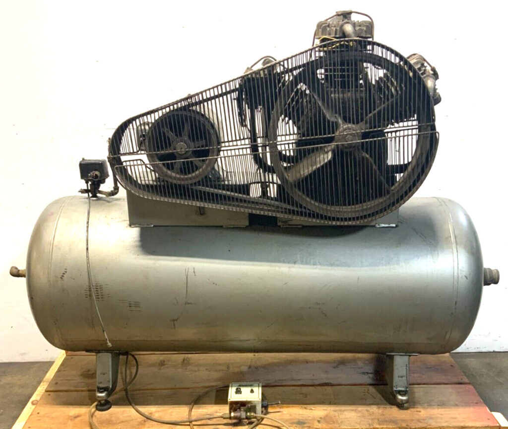 Dayton Doerr 3Z968A 2 Stage Reciprocating Piston Type Air Compressor ...