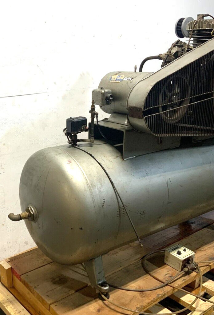 Dayton Doerr 3Z968A 2 Stage Reciprocating Piston Type Air Compressor ...