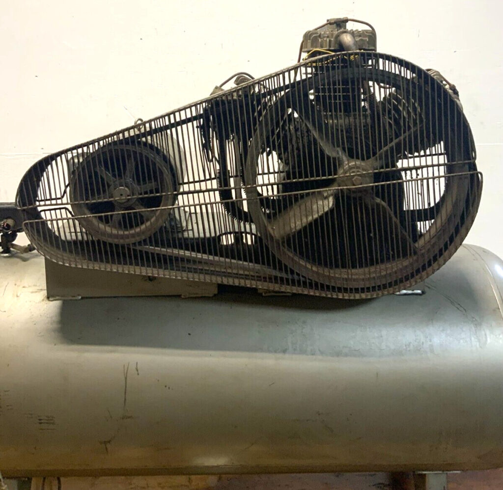 Dayton Doerr 3Z968A 2 Stage Reciprocating Piston Type Air Compressor ...