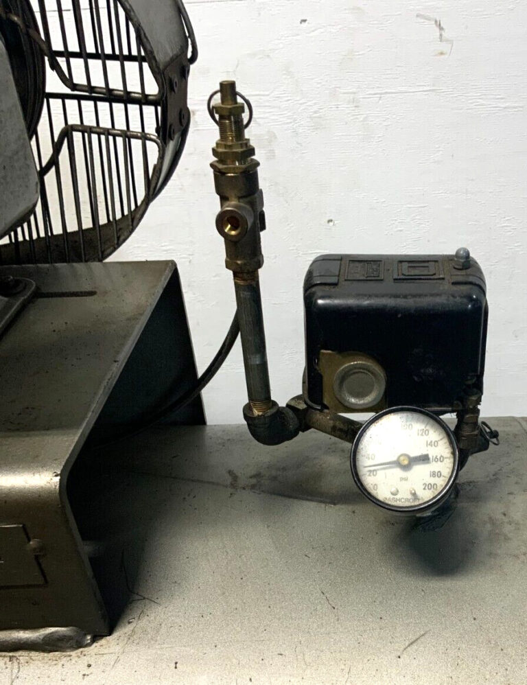 Dayton Doerr 3Z968A 2 Stage Reciprocating Piston Type Air Compressor ...