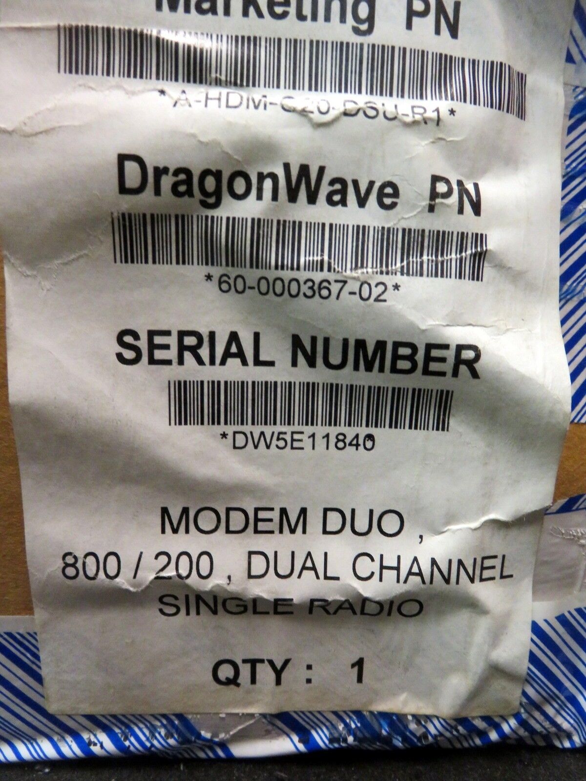 DragonWave 800/200 Horizon Wireless High Capacity Native Ethernet 60-000367-02 - Equipment Recycle