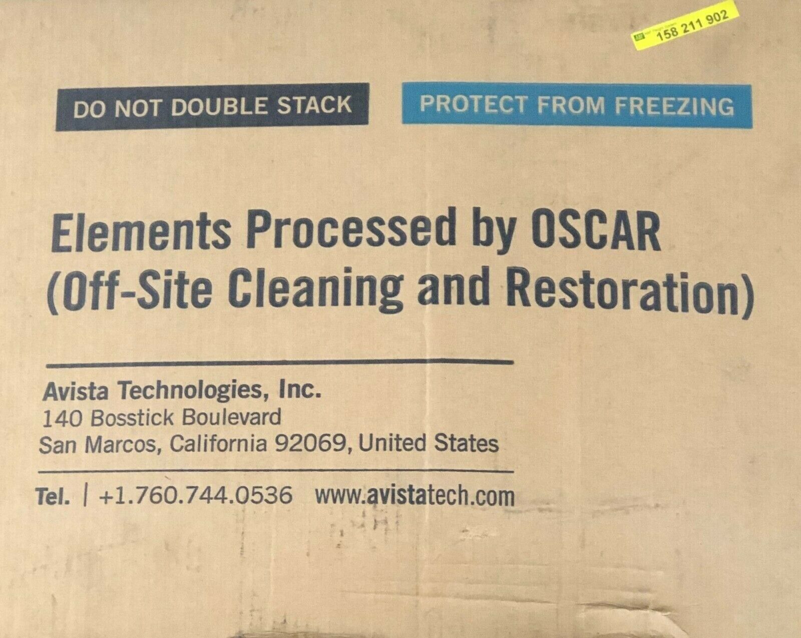 Lot of 6 Avista Technologies Water Reverse Osmosis Membrane OSCAR ...
