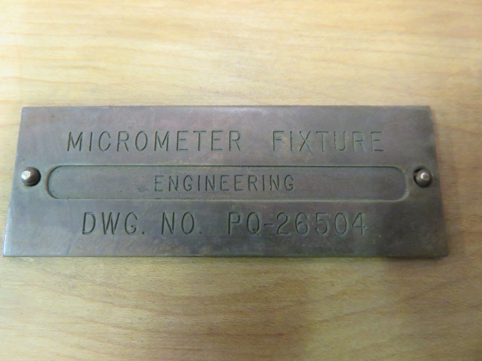 Micrometer Fixture Engineering PO-26504 Test Fixture - Equipment Recycle