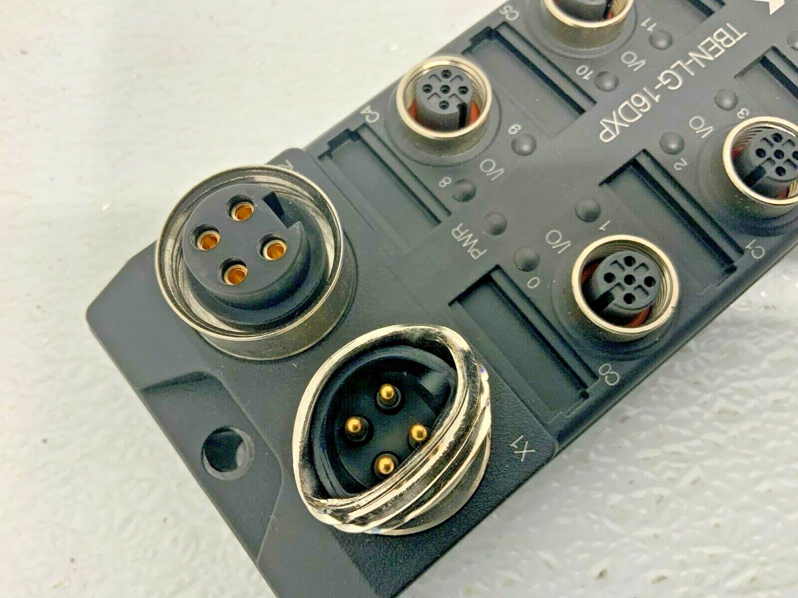 Turck TBEN-LG-16DXP Compact Multiprotocol I/O Module for Ethernet (AS ...