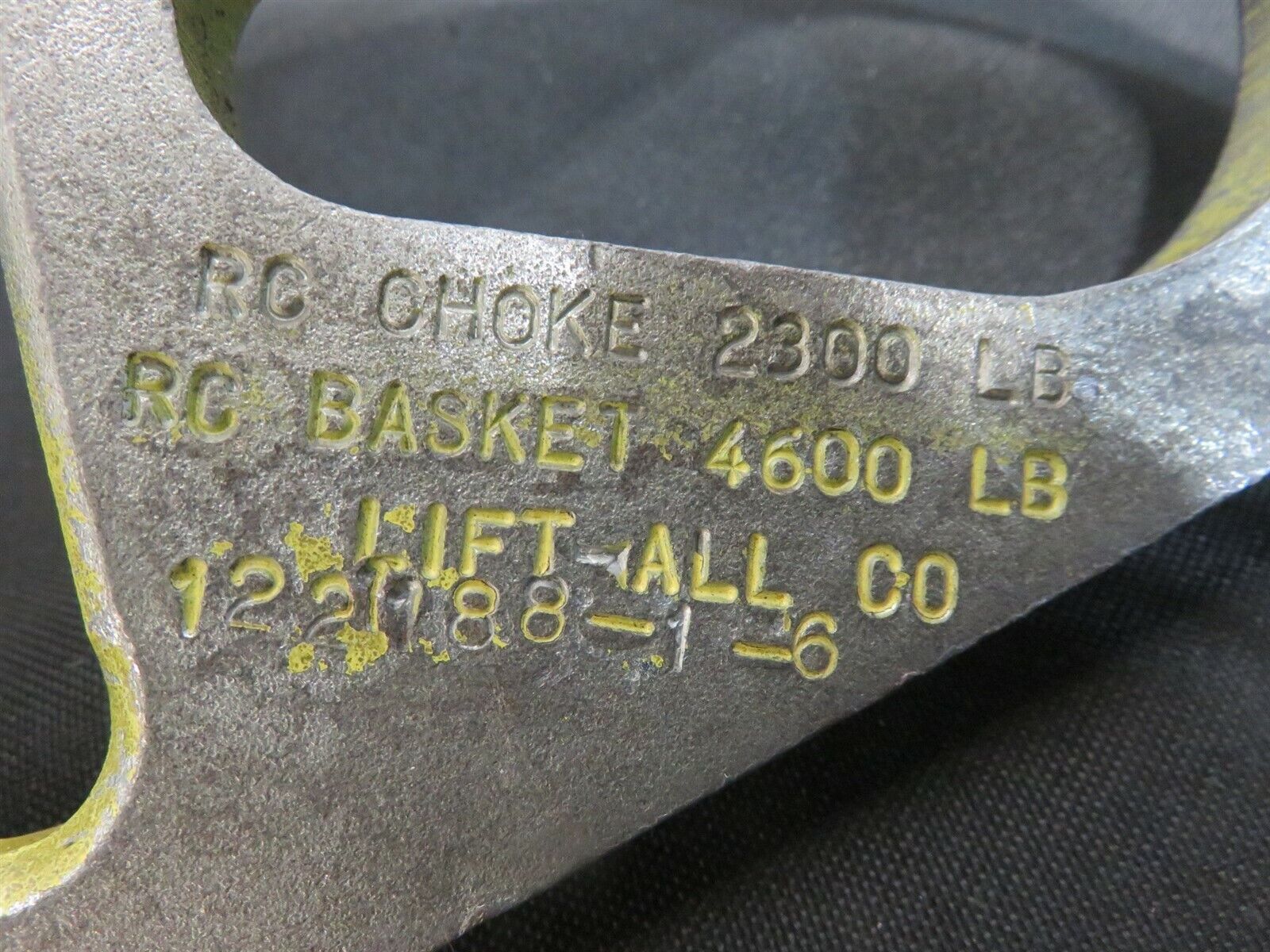 Lift All 122188-1-6 RC Choke 2300 Lb Basket 4600 Lb Wire Lifting Sling ...