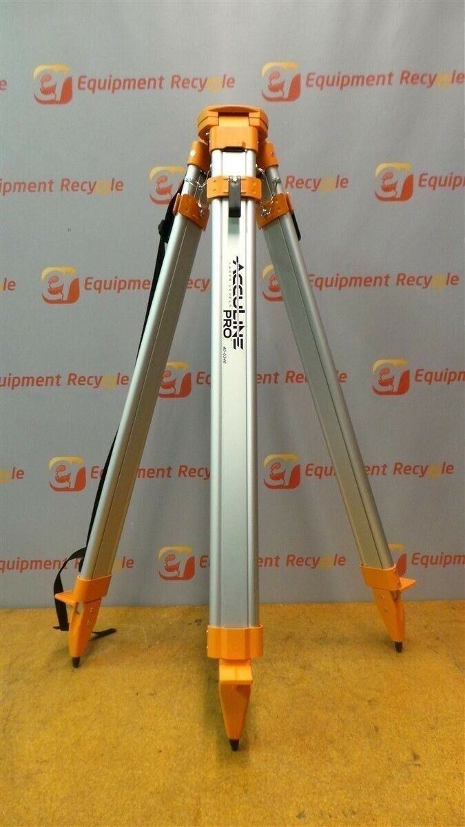 Acculine Pro Aluminum Tripod Laser Level 40-6340 Adjustable - Equipment ...
