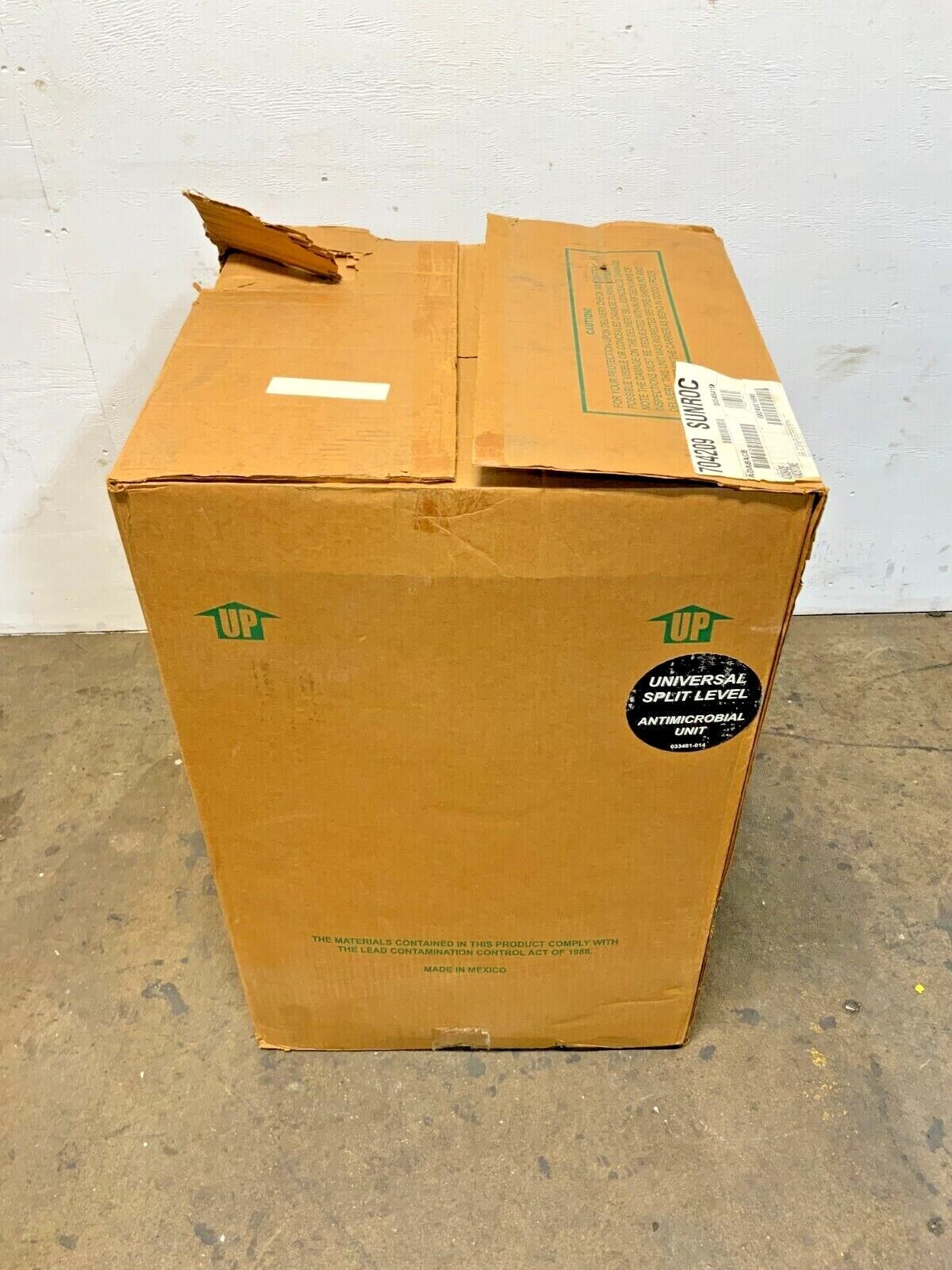 Sunroc ADA8ACB Split Level Antimicrobial Drinking Water Cooler Fountain ...