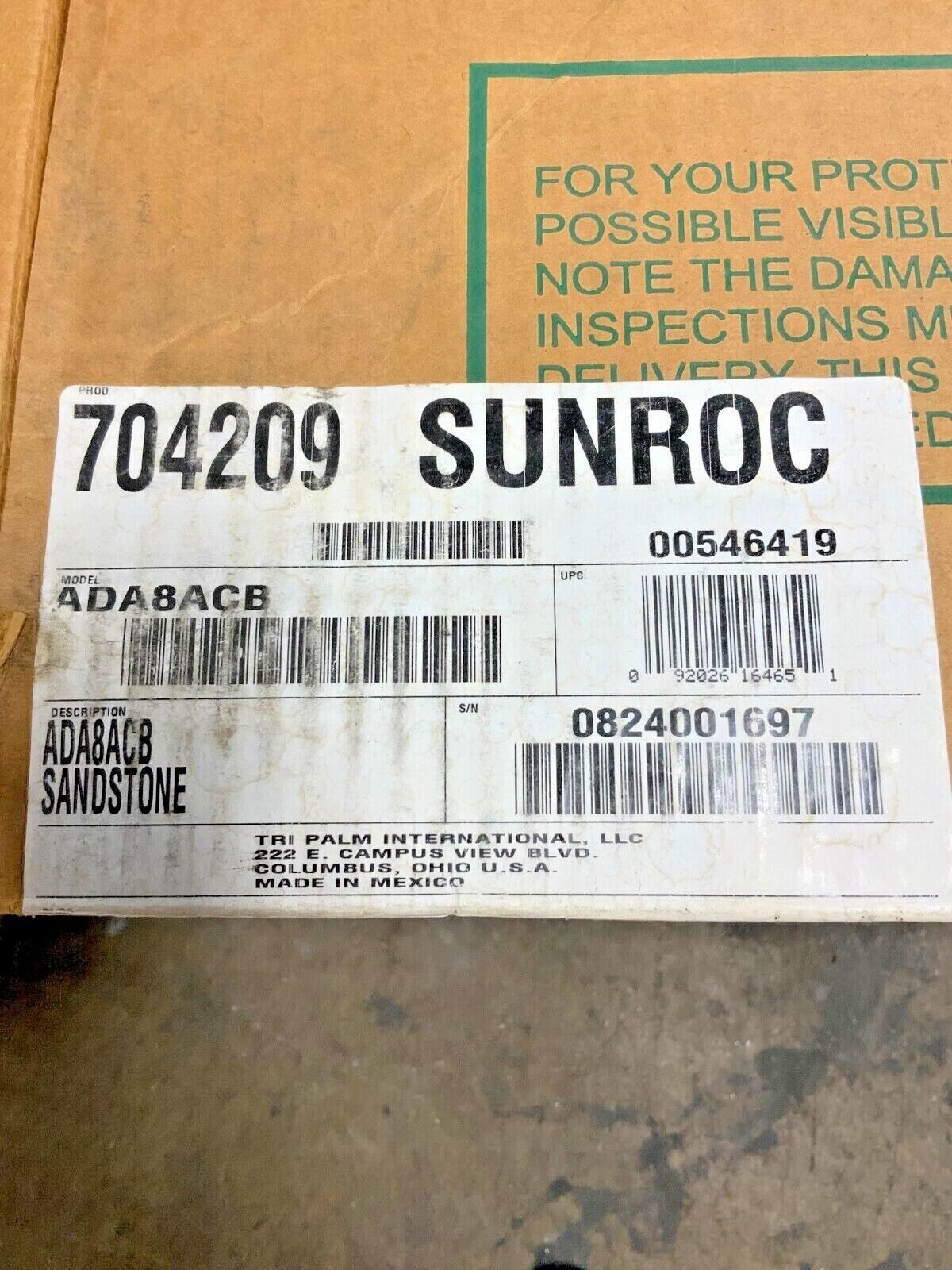 Sunroc ADA8ACB Split Level Antimicrobial Drinking Water Cooler Fountain ...