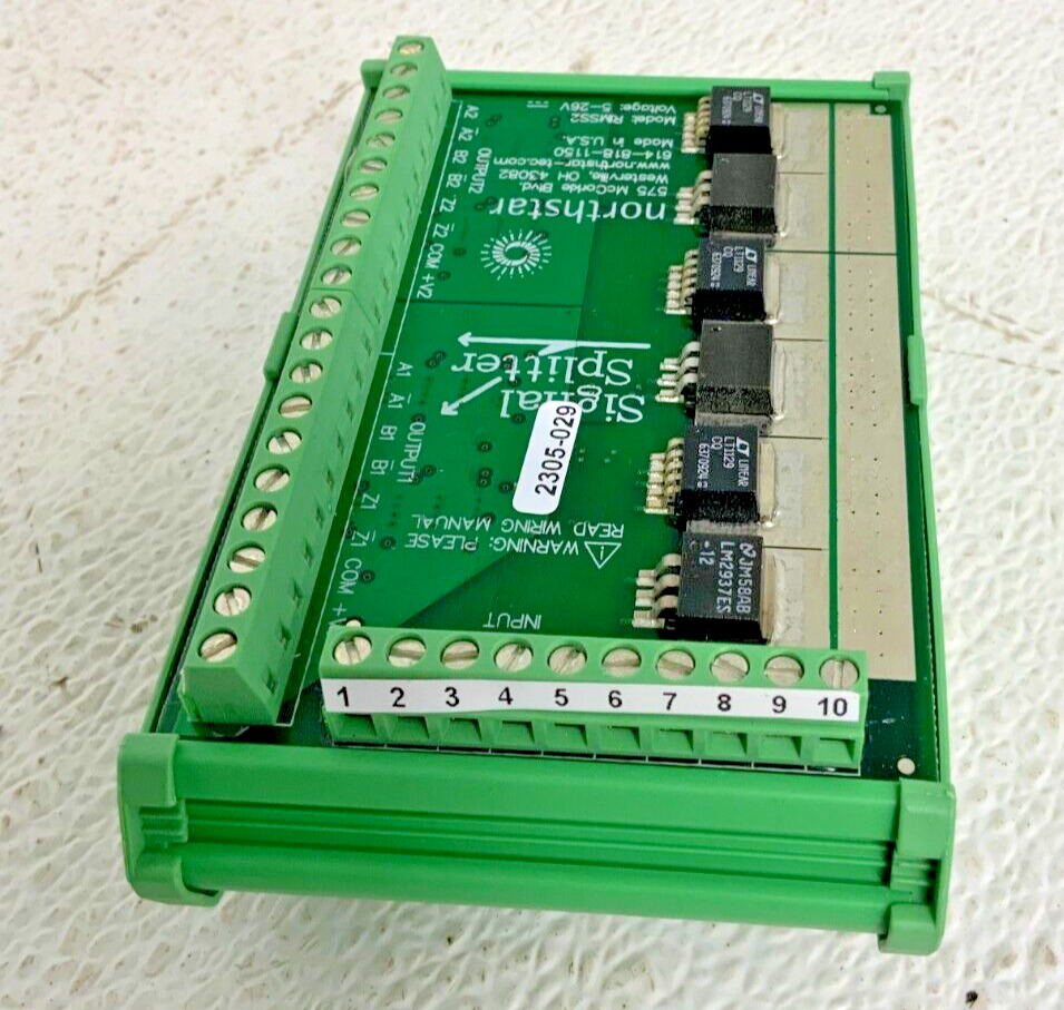 Northstar RIMSS2 757-2003-01 Tach Signal Splitter Encoder Processor 5 ...