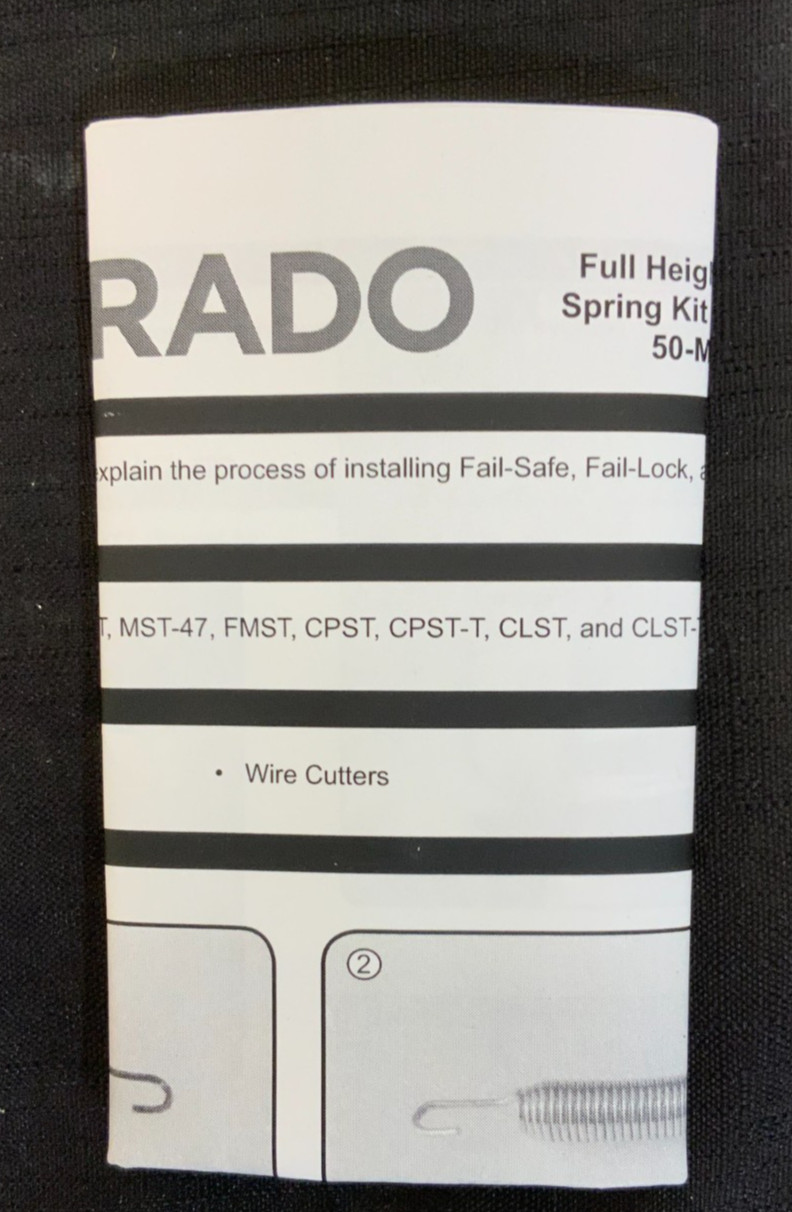 NEW Alvarado 50-MST-S1 Turnstile Internal Spring Kit MST/MSTX Full ...